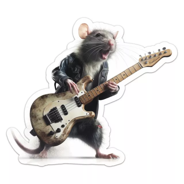 Rocking Rat Sticker Phone Decal Water Bottle Stickers Car Decals ...