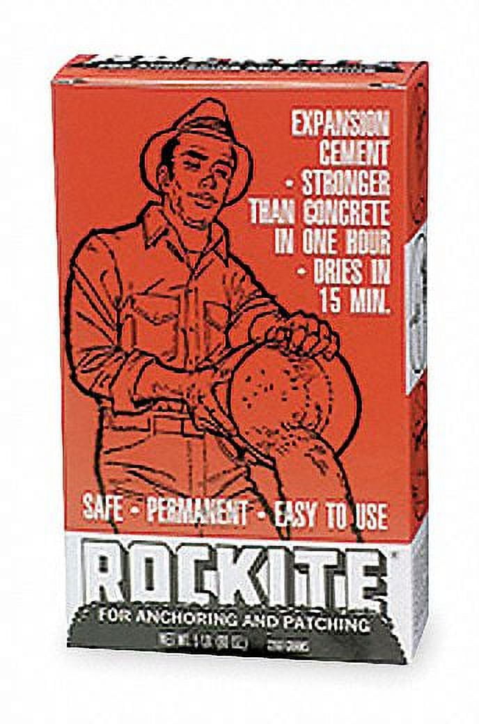 Rockite Quick Set Expansion Cement, 5 lb Box, Stronger than Concrete ...