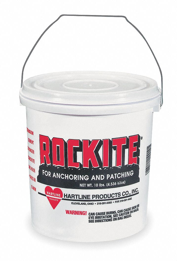 Rockite Cement,Pail,10 lb 10010 - Walmart.com