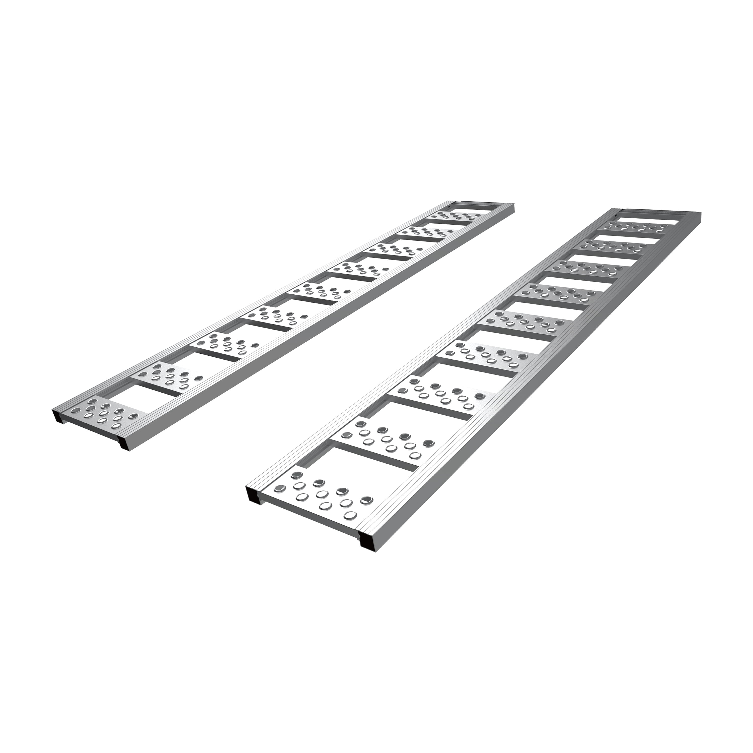 Rockland Straight Aluminum 2-Loading Ramp, 77'' x 13'', 1250 LBS ...