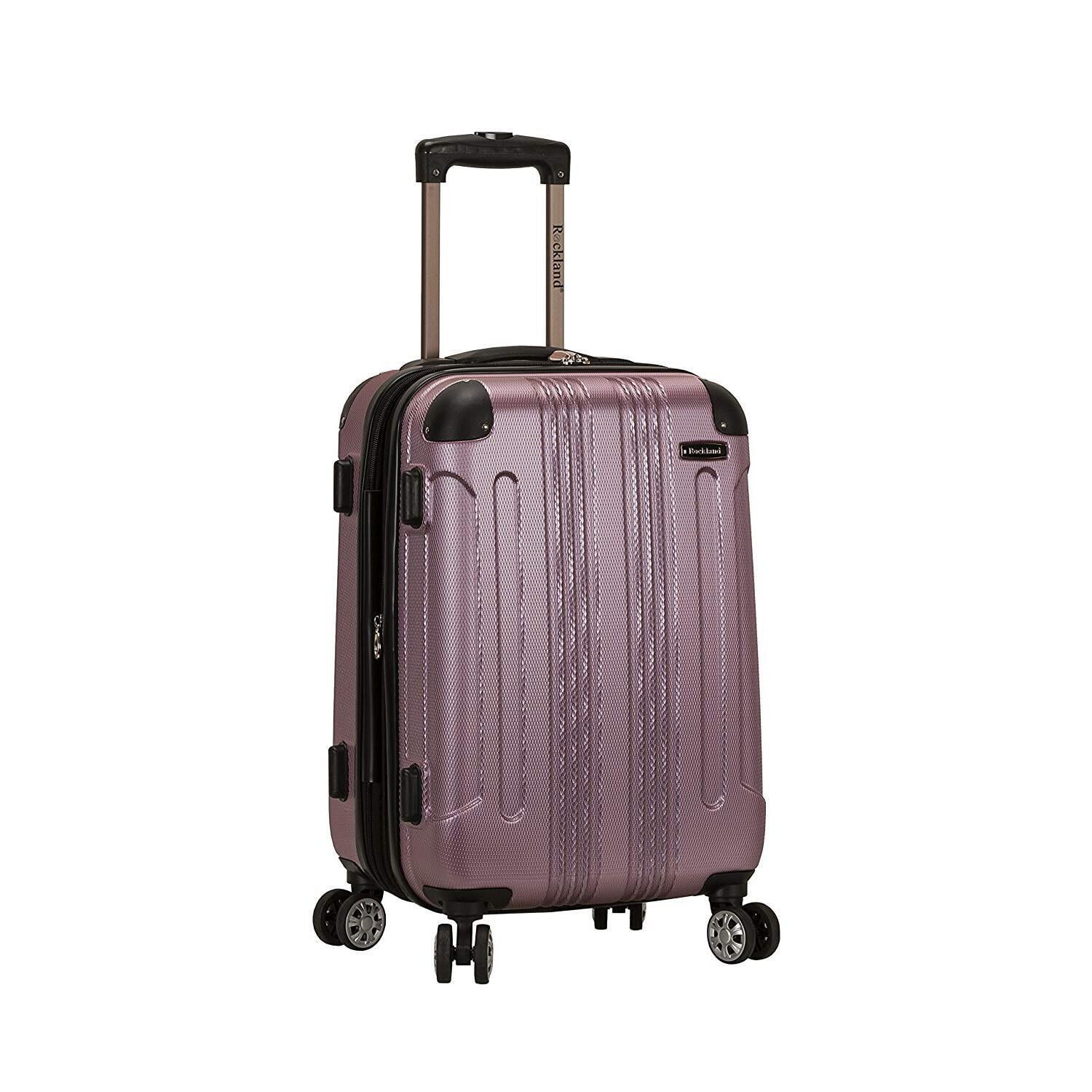 Rockland, Hardside Carry On Luggage, 20 inch, Black - Walmart.com