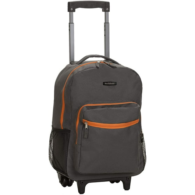 Rockland Roadster 17 Rolling Backpack - Double Wheels, Telescopic ...