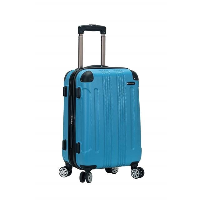 Rockland Sonic ABS Upright Spinner Luggage - Turquoise - Walmart.com