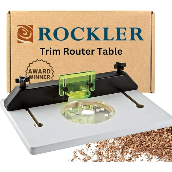 Rockler Trim Router Table – Adjustable Table Router - Best Router Table ...