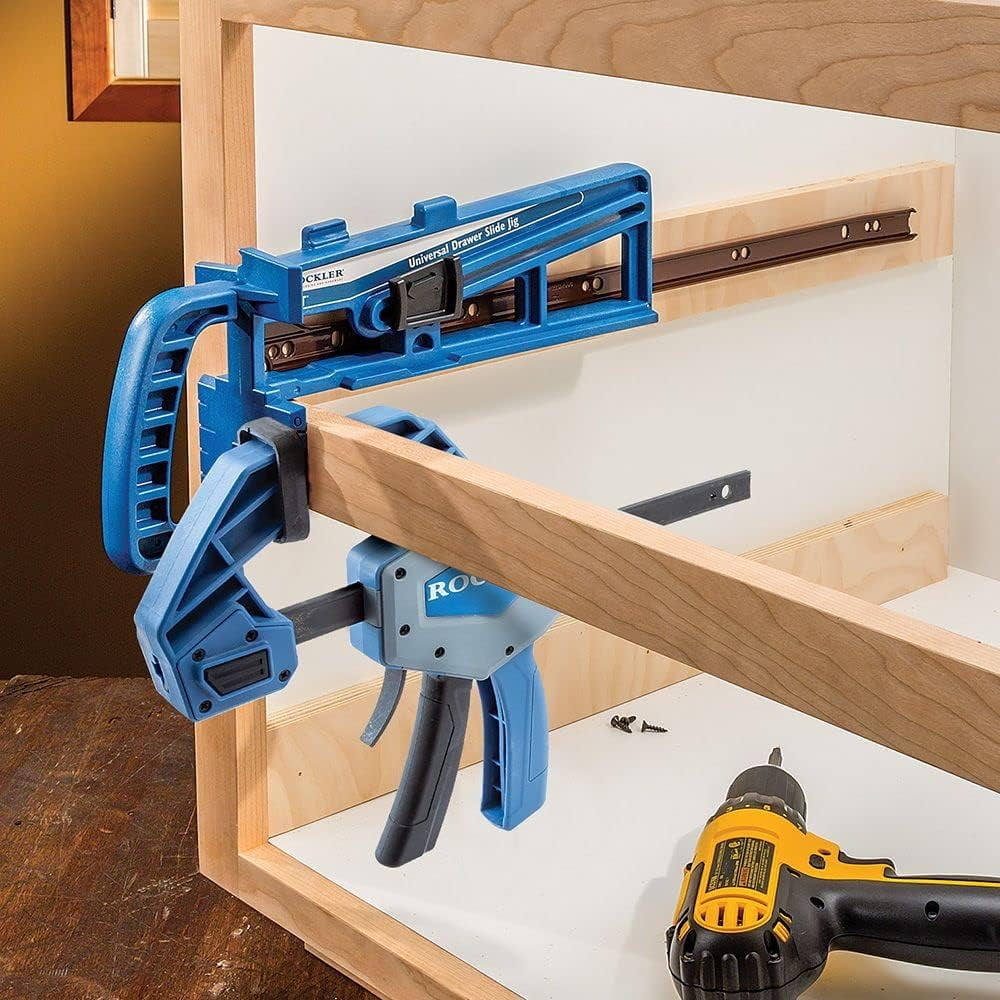 Rockler Universal Drawer Slide Jig - Cabinet Hardware Jig Install ...