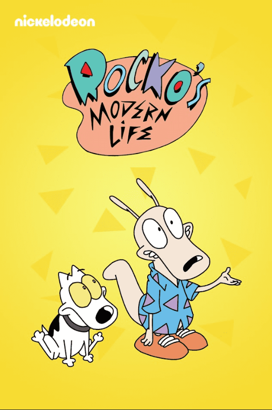 Rocko's Modern Life 1993 Poster 24x36 - Animated Retro Classic Offbeat ...