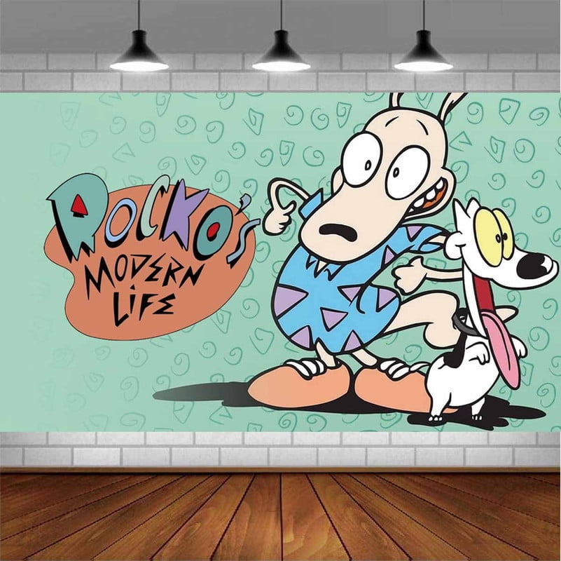 Rocko's Modern Life Backdrop Banner Party Supplies Poster Movie Theme ...