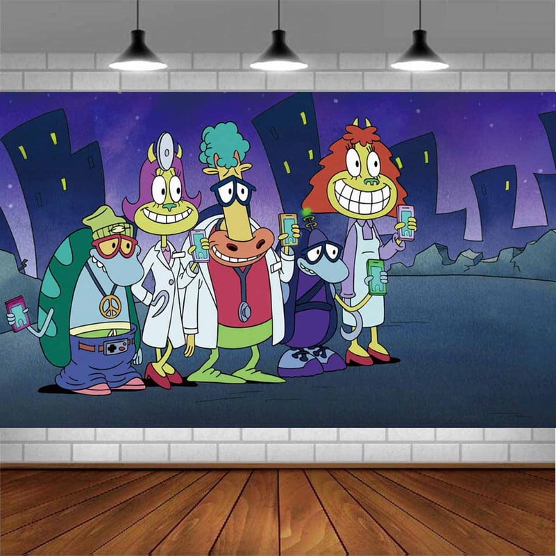 Rocko's Modern Life Backdrop Banner Party Supplies Poster Movie Theme Background for Photography ...
