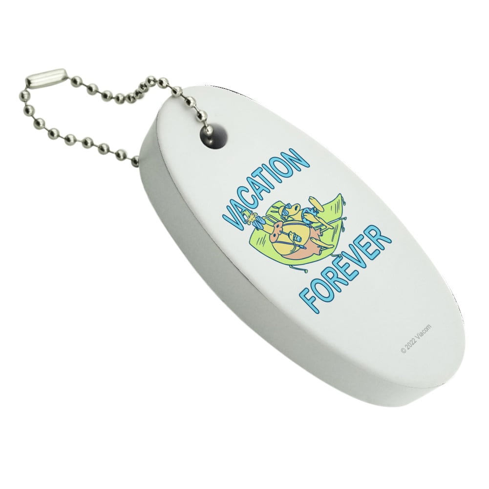 Rocko's Modern Life Vacation Forever Floating Keychain Oval Foam ...