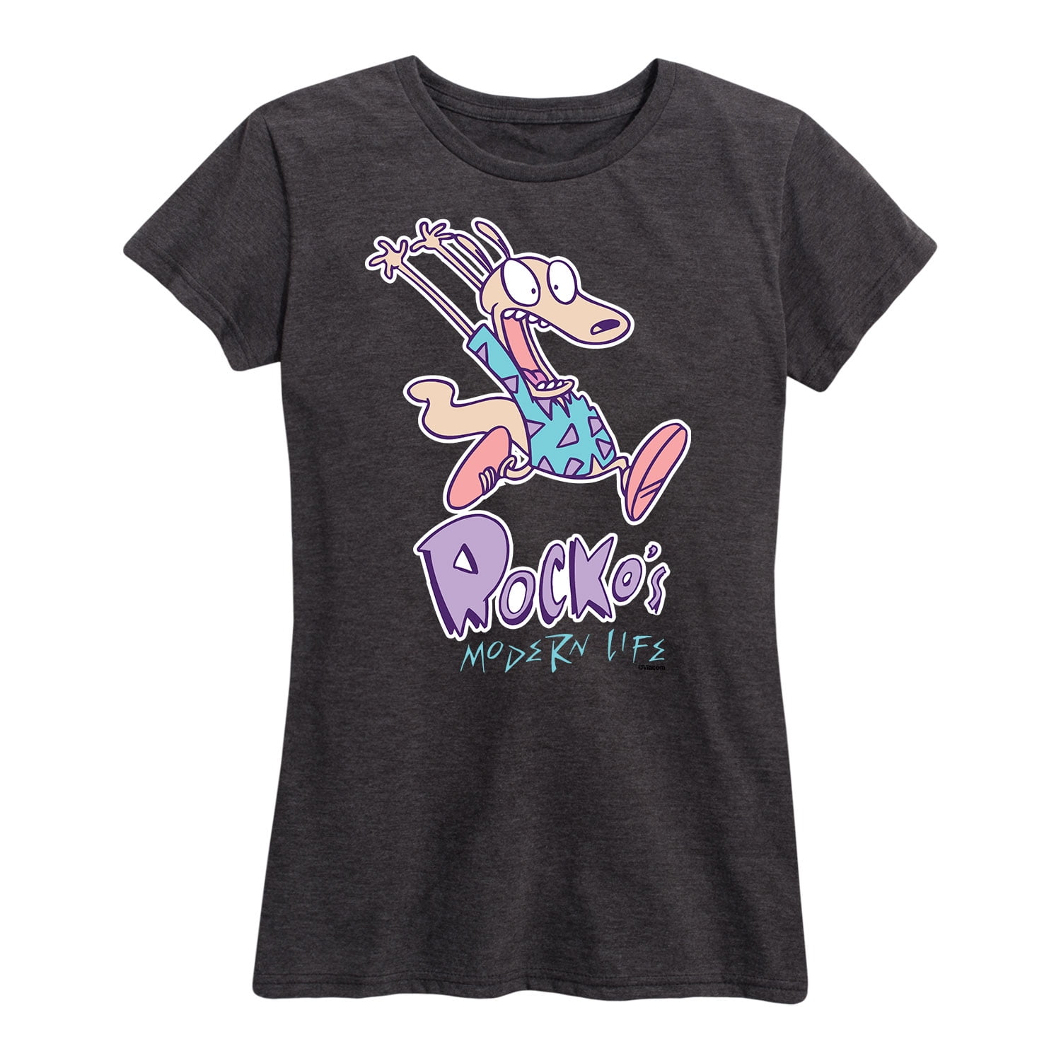Rocko's Modern Life - Yelping Rocko - Women's Short Sleeve Graphic T ...