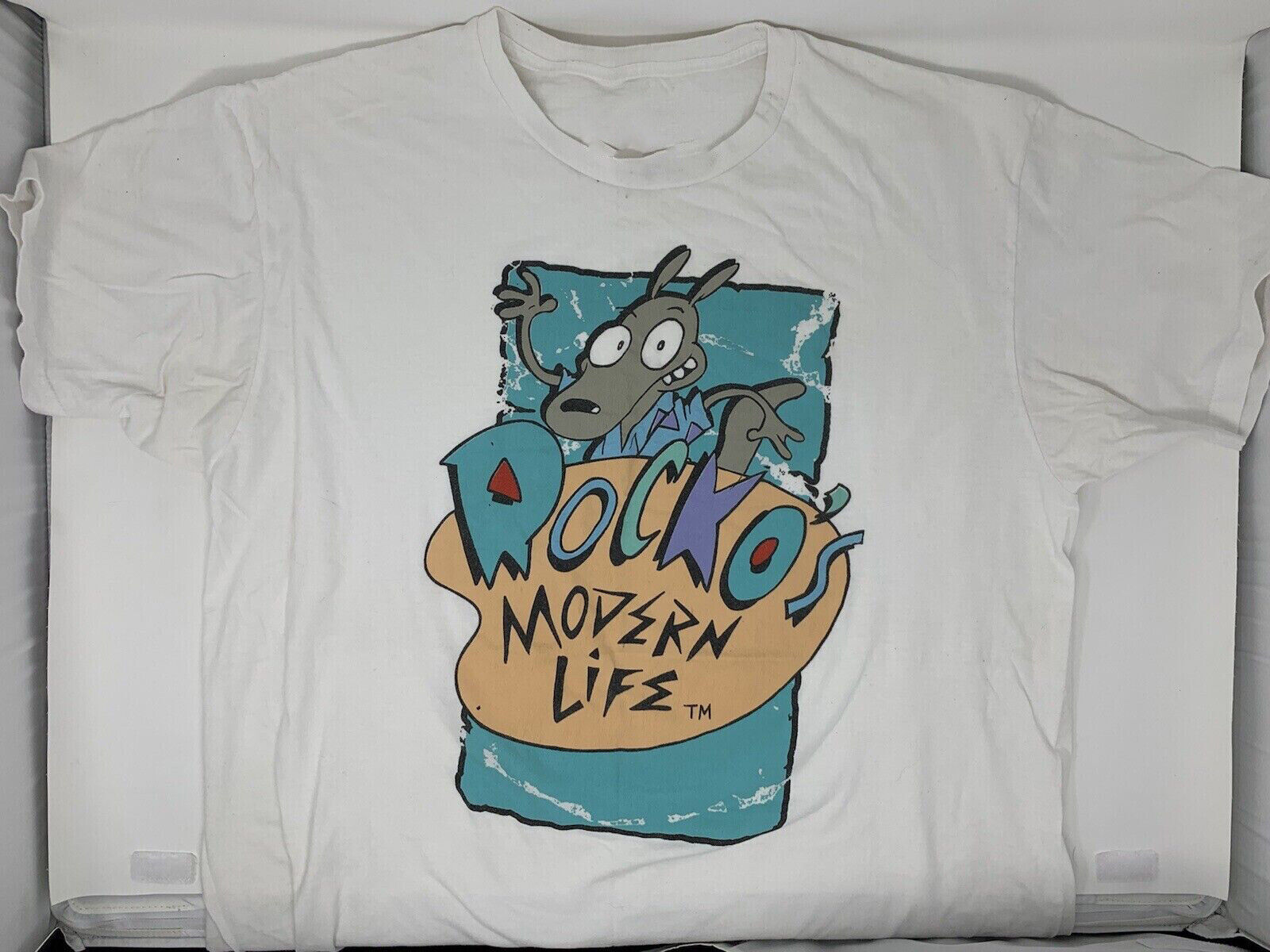 Rockos Modern Life Cartoon Short Sleeve Cotton Unisex S-2345XL YI452 ...