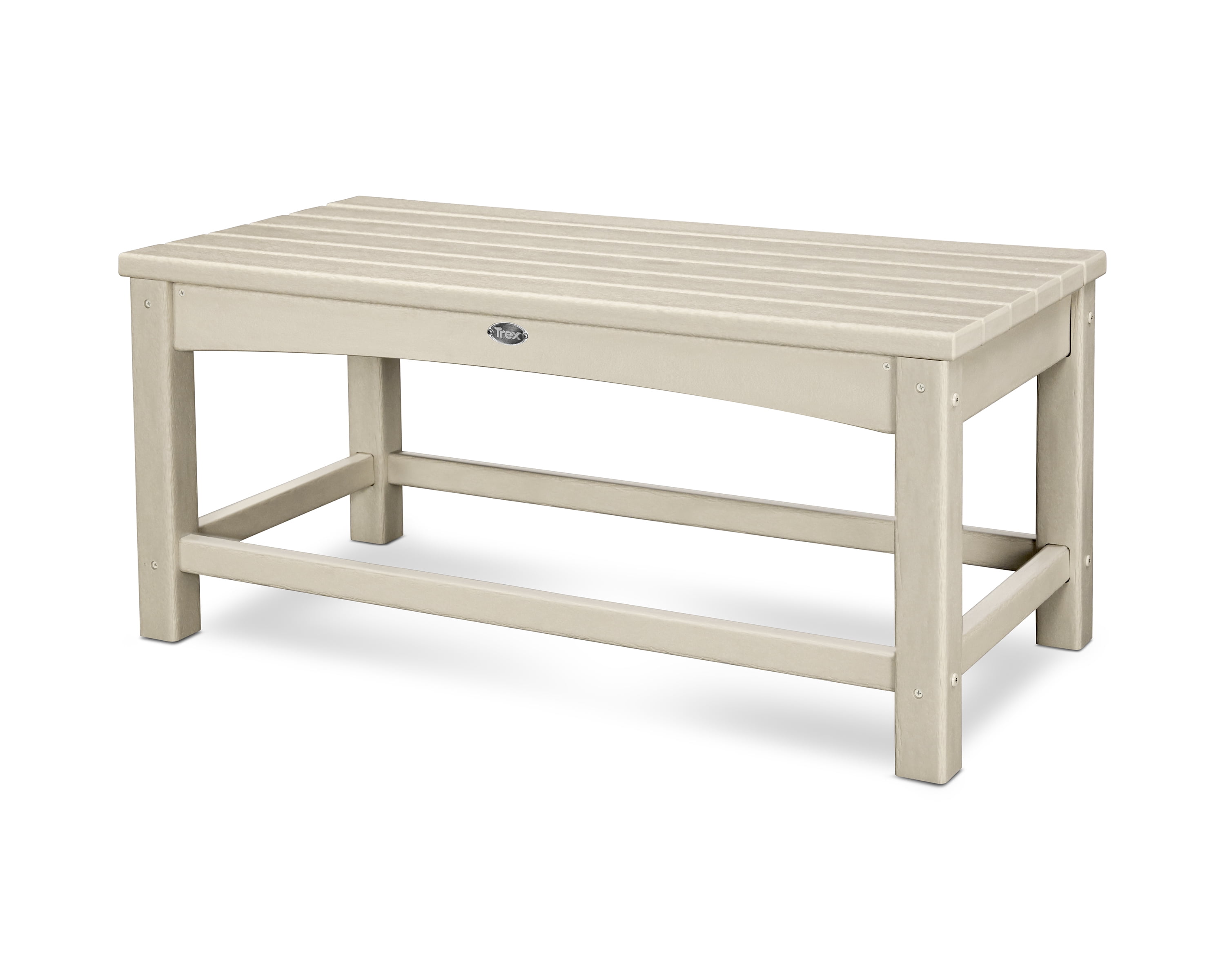Rockport Club Coffee Table in Sand Castle - Walmart.com