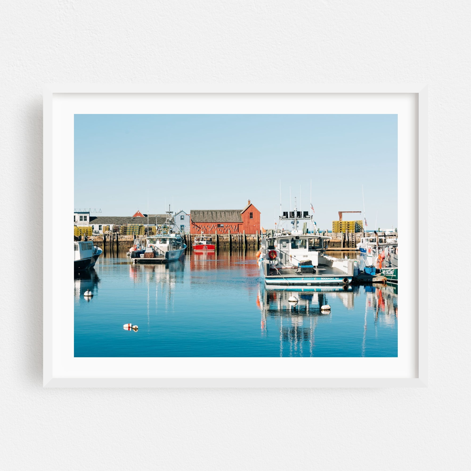 Rockport Harbor 01 - Rockport Massachusetts Photography Harbor Boat ...
