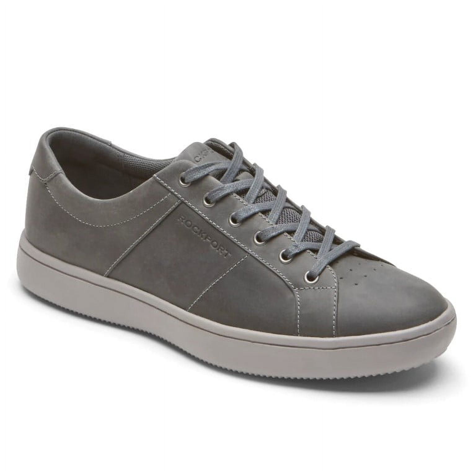 Rockport Jarvis Lace To Toe Men's Grey Sneakers 7W - Walmart.com
