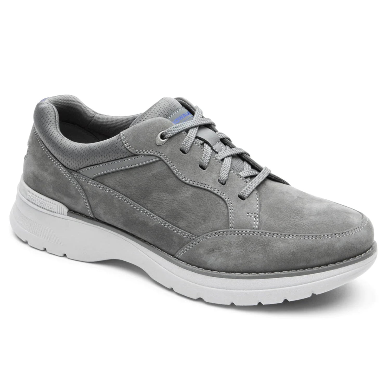 Rockport Men's 6000 Prowalker Grey Lea CI9740 - Walmart.com
