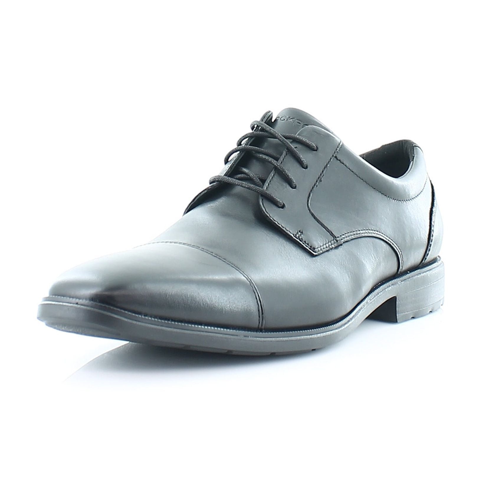 Rockport Men's Dressports Work Cap Toe Oxford Black CI9227 - Walmart.com