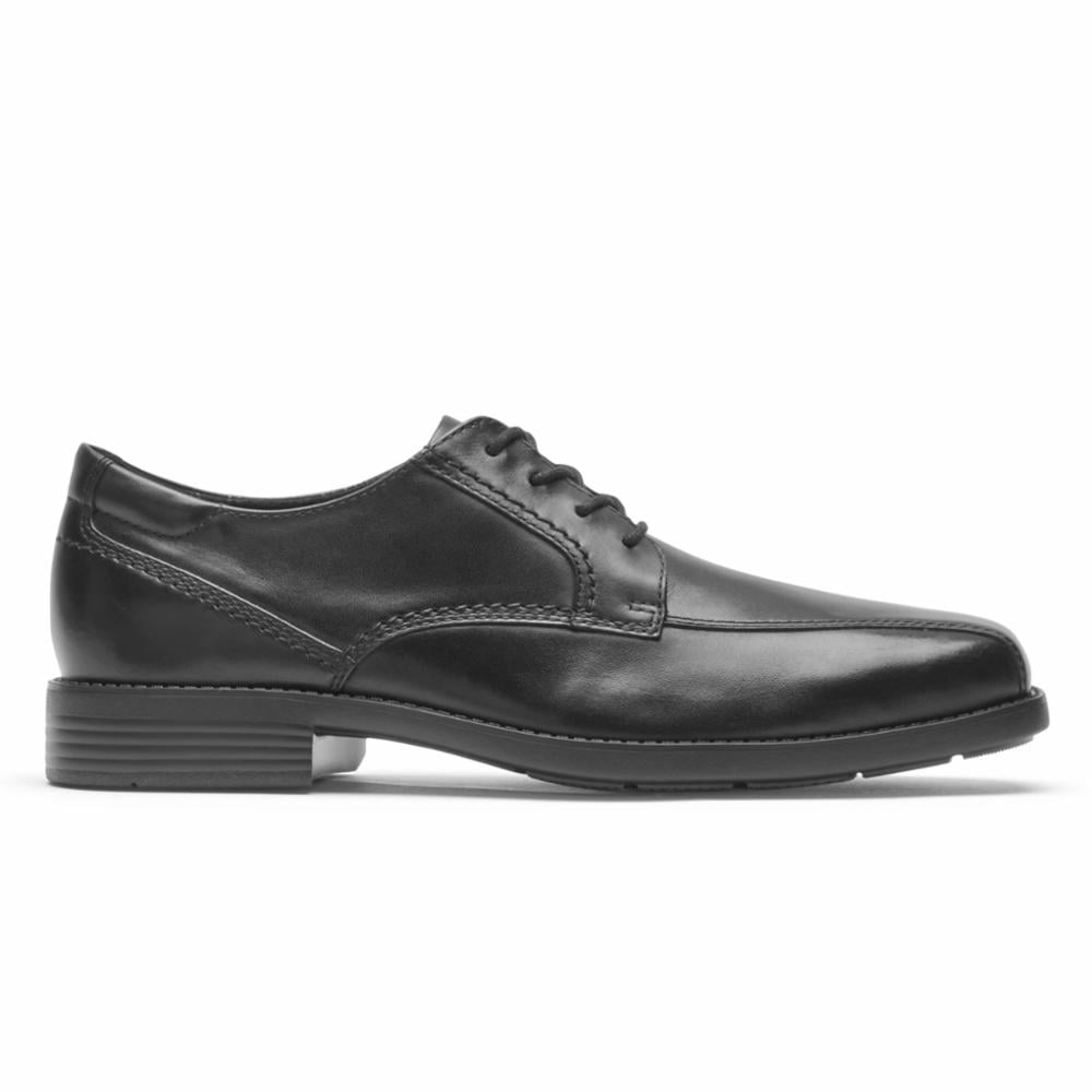 Rockport Men's, Greyson Bike Toe Oxford Black 11M - Walmart.com