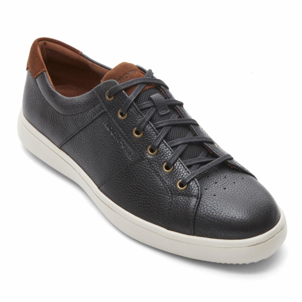 Rockport Men's Jarvis Lace To Toe Black , 12 W US - Walmart.com