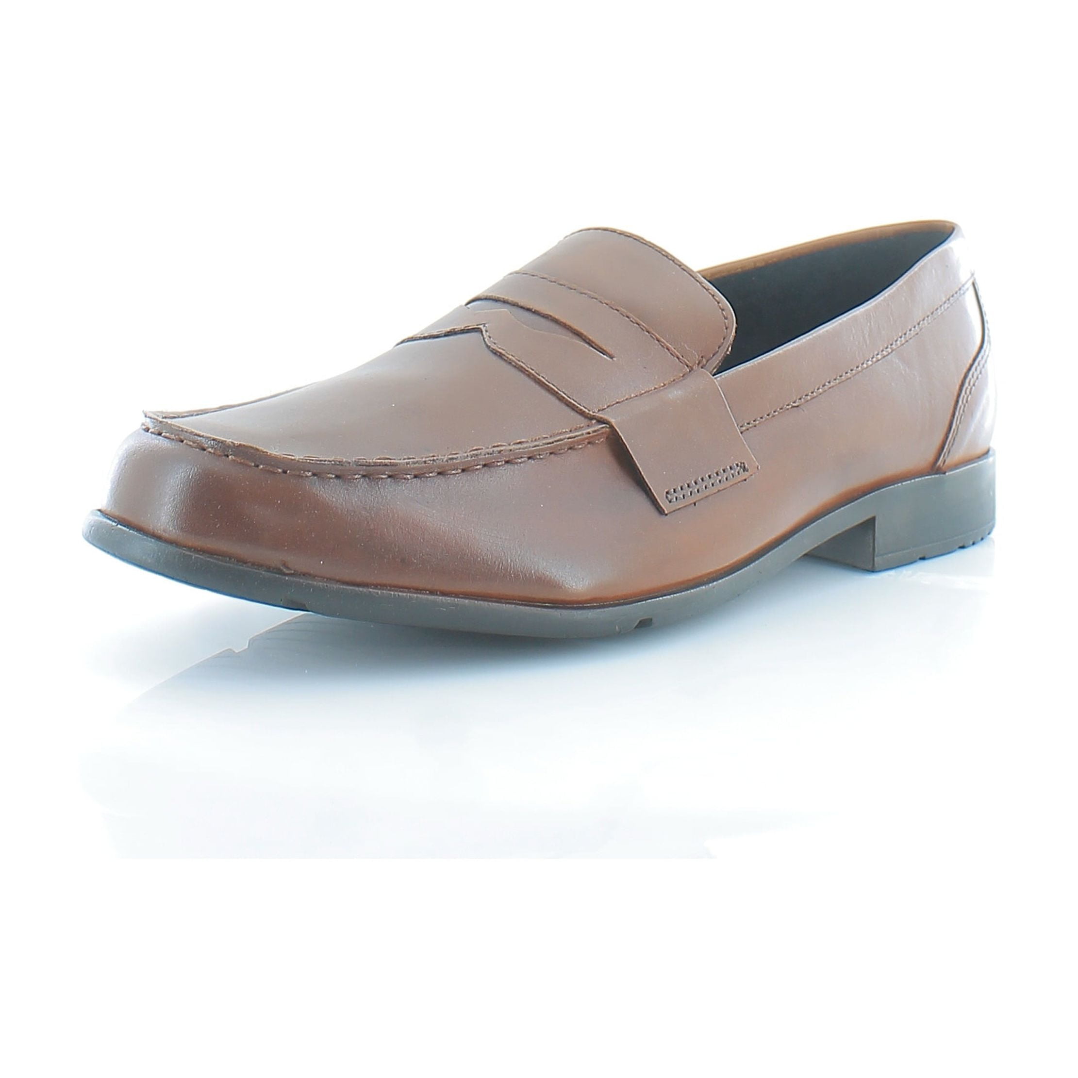 Rockport Men's Keaton Penny Loafer British Tan CI8841 - Walmart.com