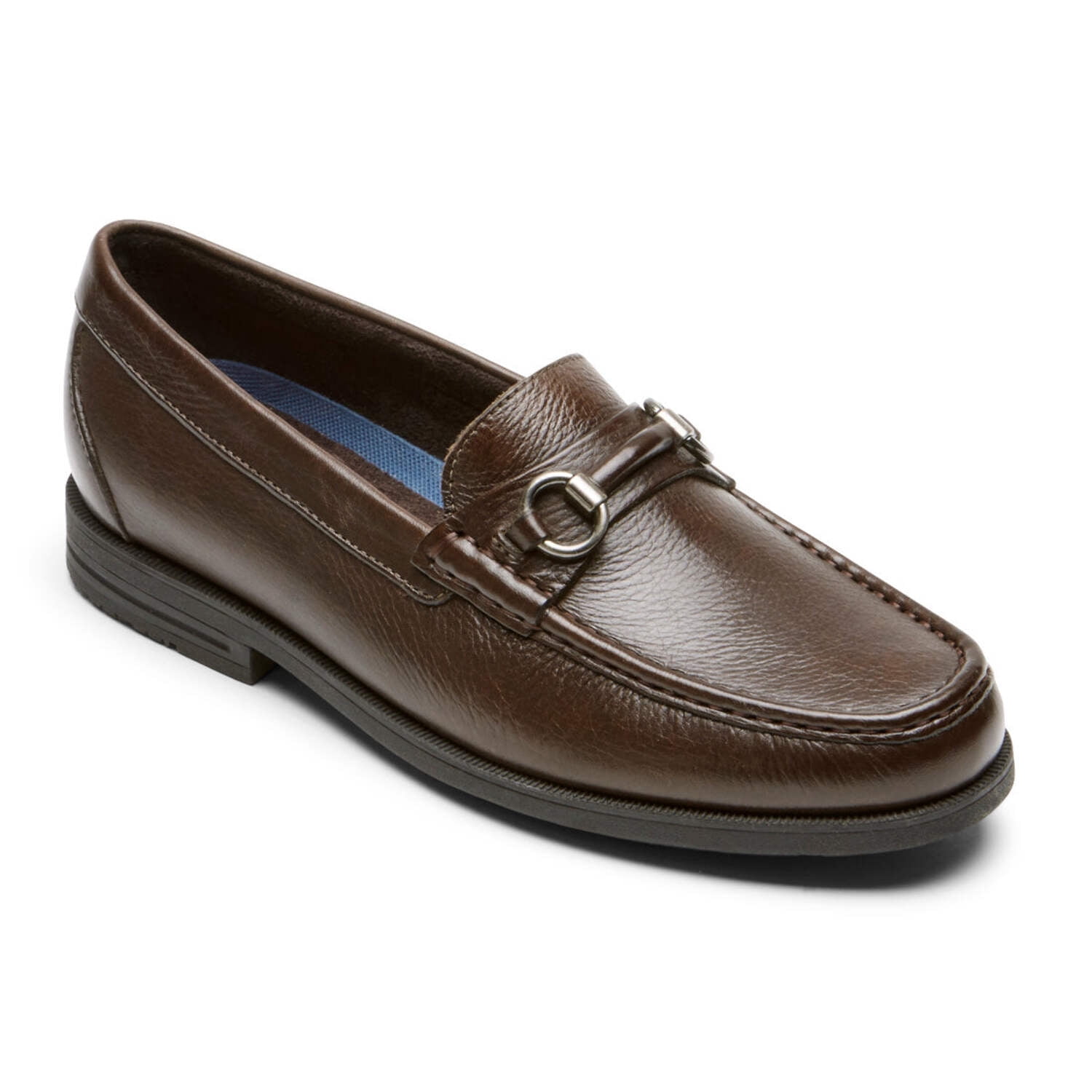 Rockport Men's Preston Bit Java Tumbled Java CI8238 - Walmart.com