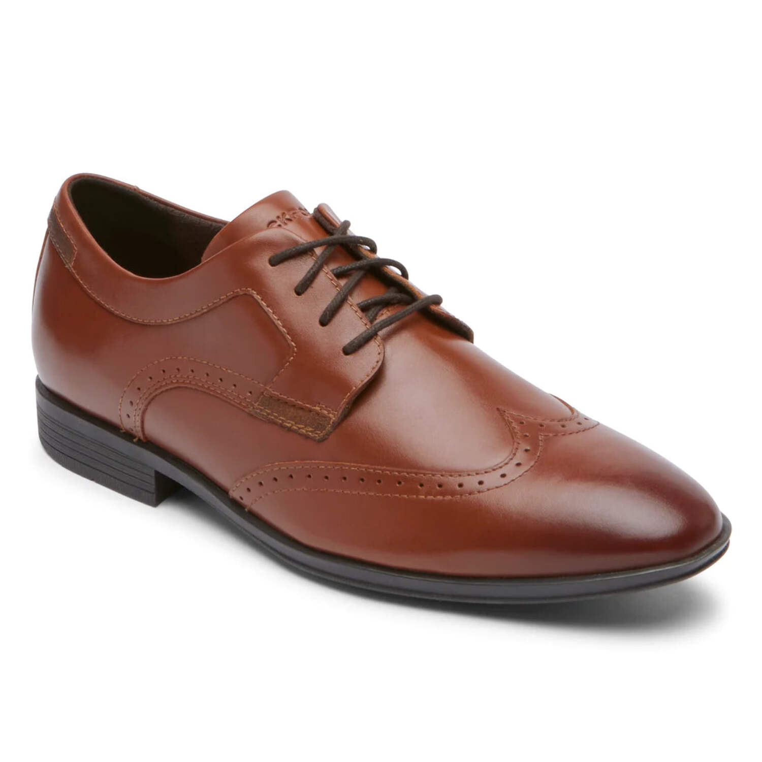 Rockport Men's Somerset Wingtip Oxford Tan CJ1750 - Walmart.com