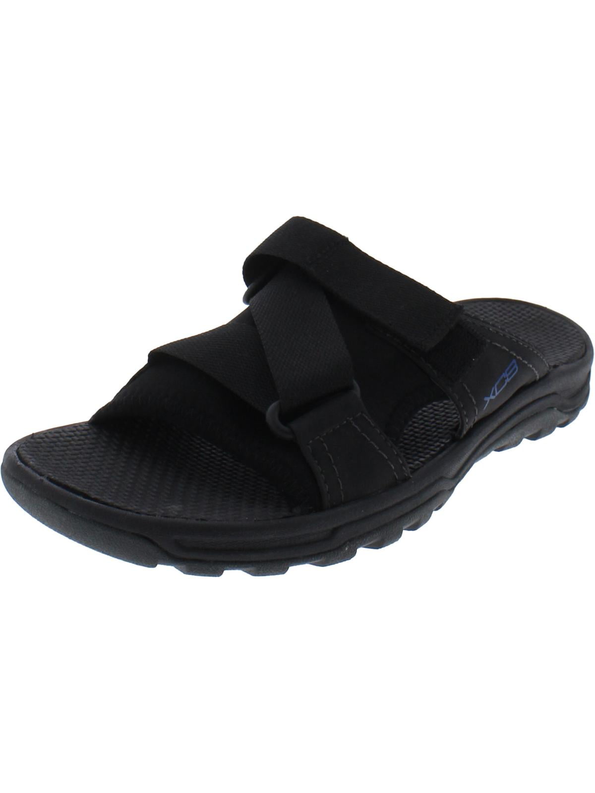 Rockport Mens Adjustable Textured Slide Sandals - Walmart.com