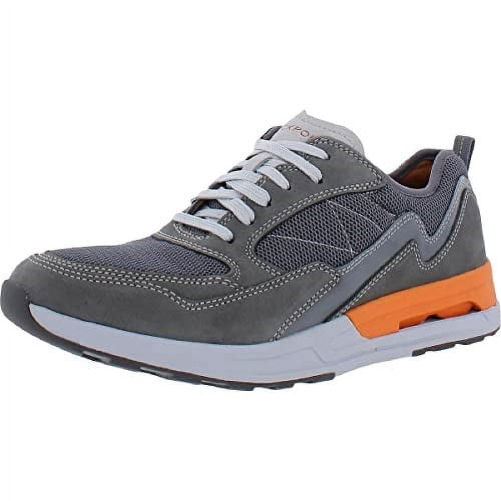 Rockport Men's Pulsetech Sport Ubal Sneaker Steel Grey Nubuck/Mesh ...