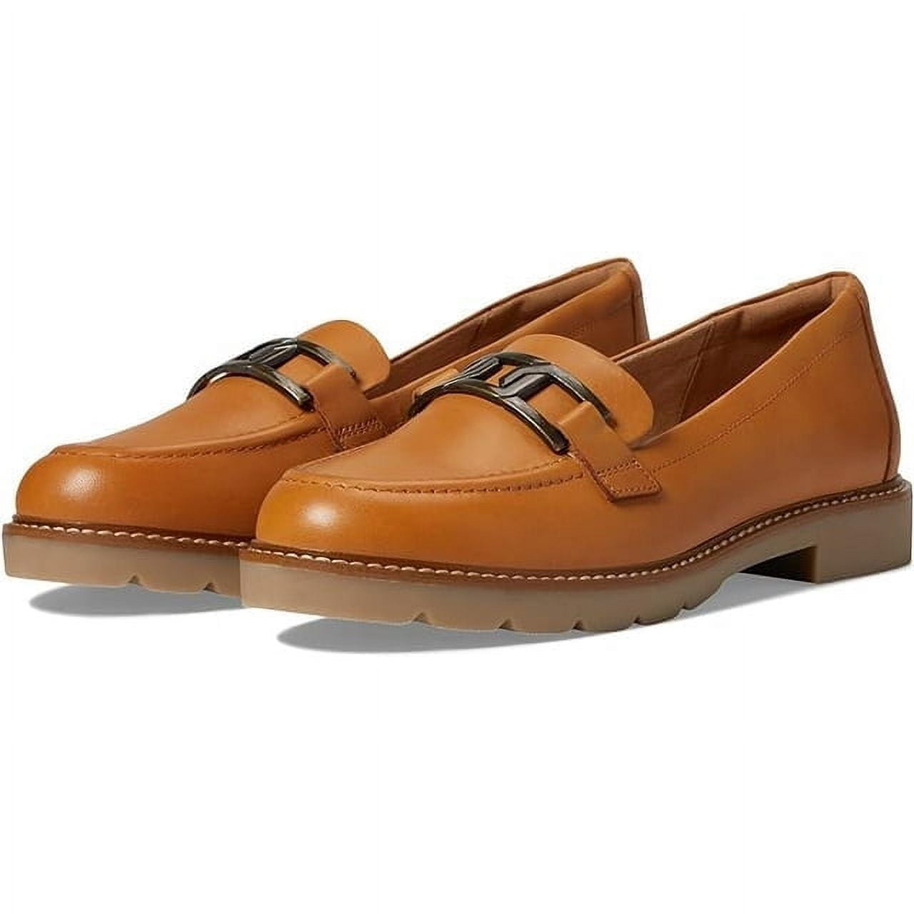 Rockport Women's Kacey Chain Loafer Honey Lthr CI9919 - Walmart.com