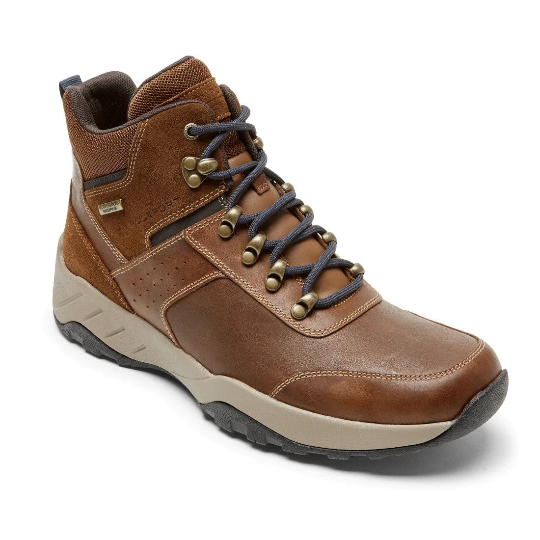 Rockport Xcs Spruce Peak Men's Tan Hiking Boots 12M - Walmart.com