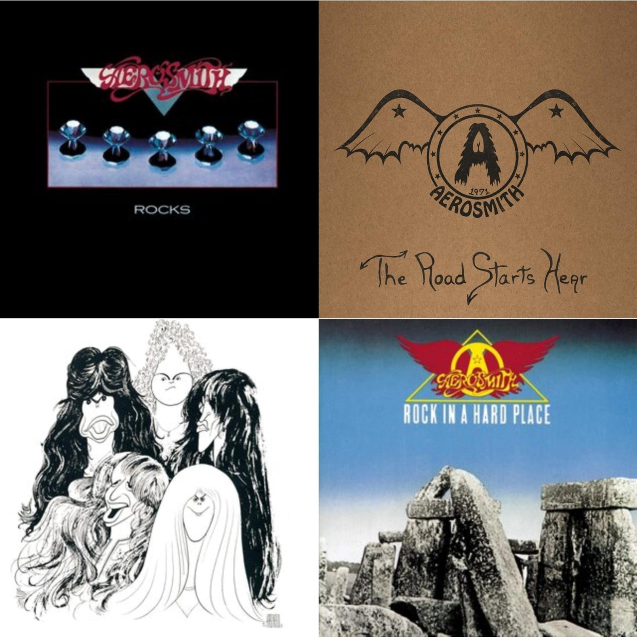 Rocks & 1971: The Road Starts Here & Draw The Line & Rock In A Hard ...