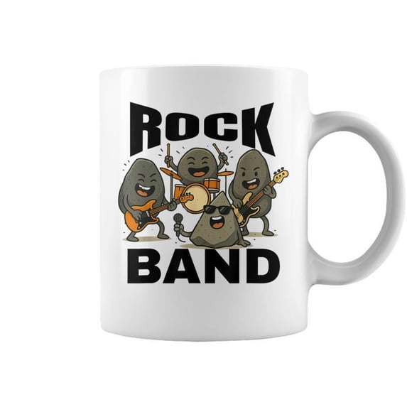 Rocks Band Rock Concert Drums Guitar Music Lover Coffee Mugs - Walmart.com