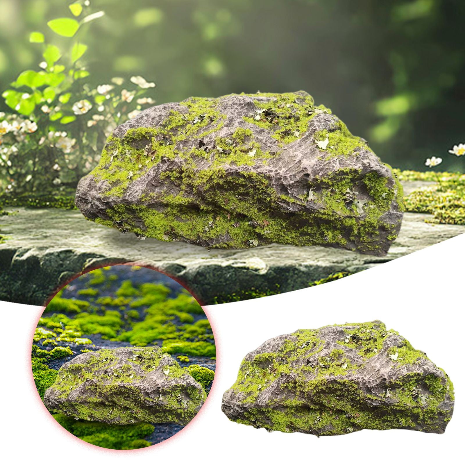 Rocks,Outdoor Artificial Rock Cover,Windproof and Rainproof Landscaping ...