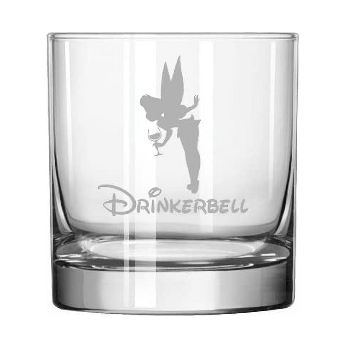 Rocks Whiskey Old Fashioned Glass Drinkerbell Drinking Fairy Funny ...