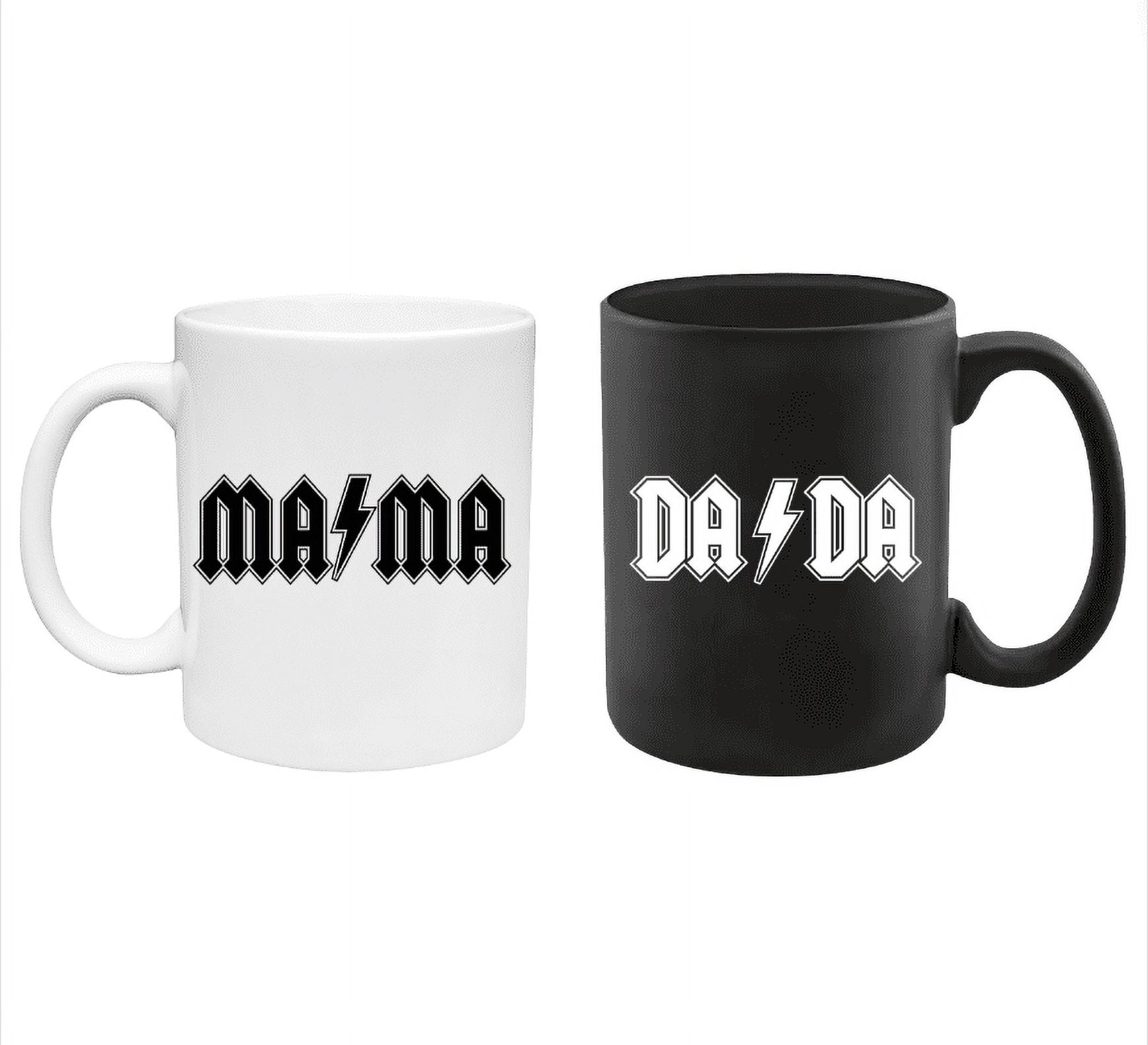 Rockstar Dad and Mom Mug - Gift for Pregnancy Announcement - New Parent ...