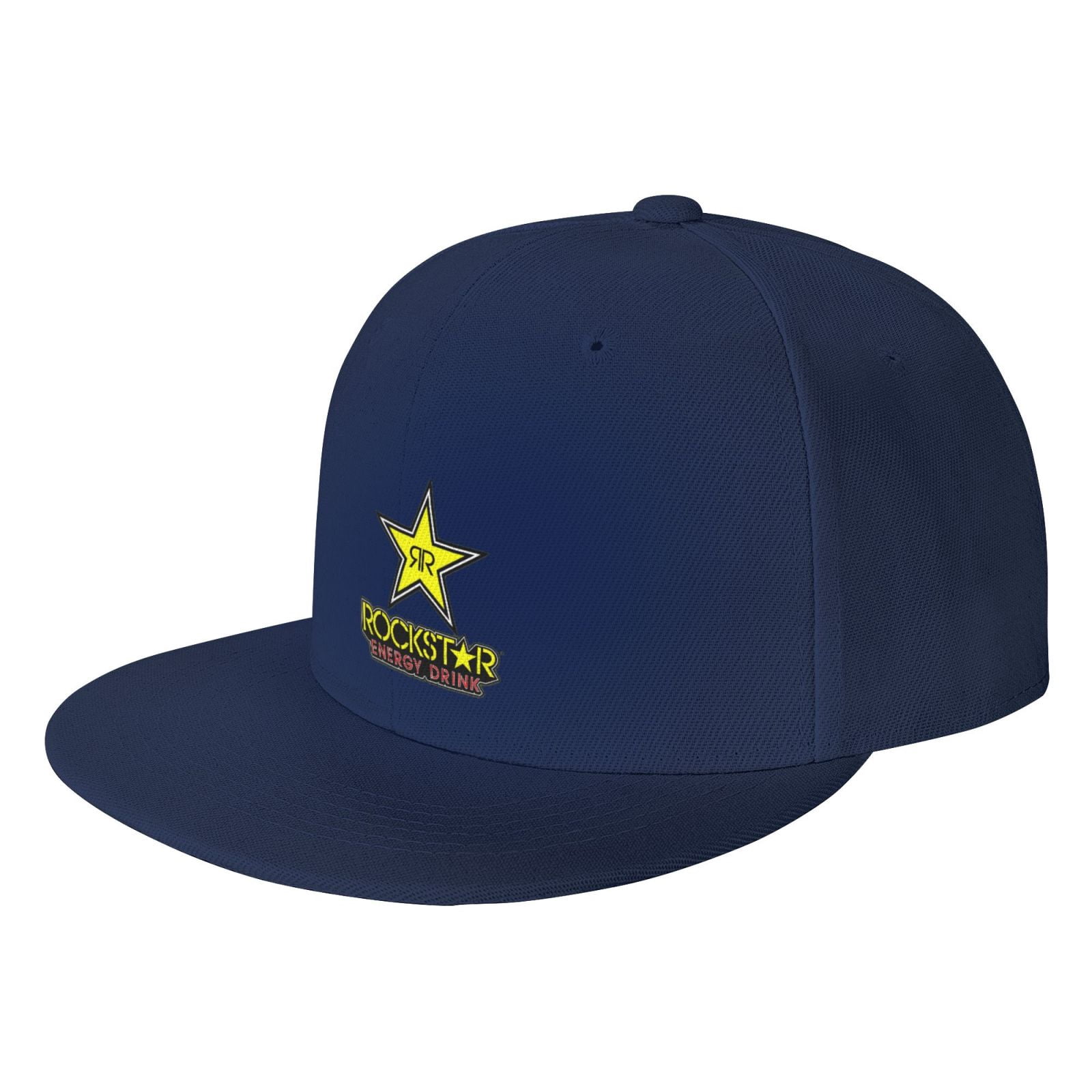 Rockstar Energy Drin Adult Flat Brim Hip Hop Hat Dad Hat Baseball Cap ...