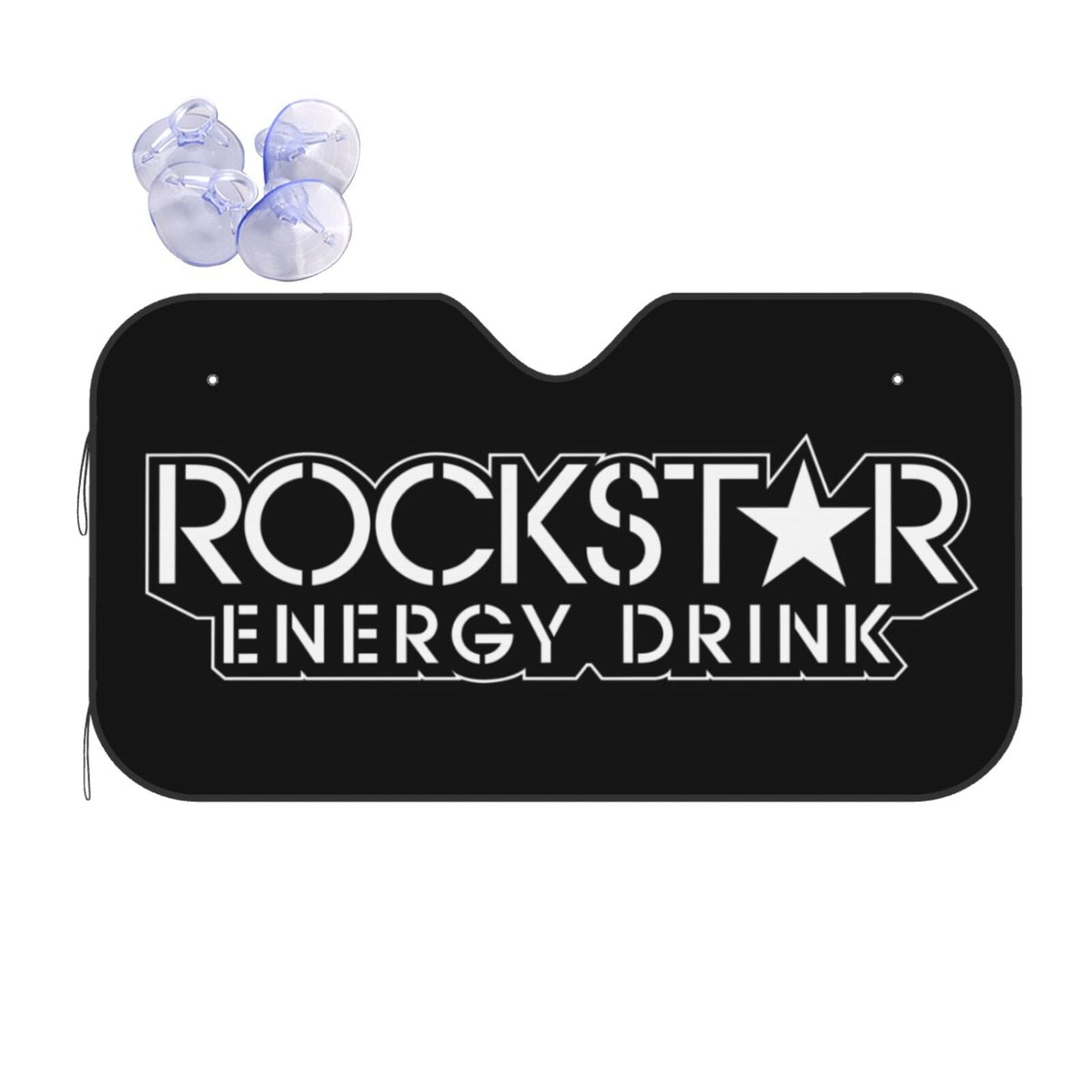 Rockstar Energy Drin Car Sun Shade Windshield Portable Sun Blocker for ...