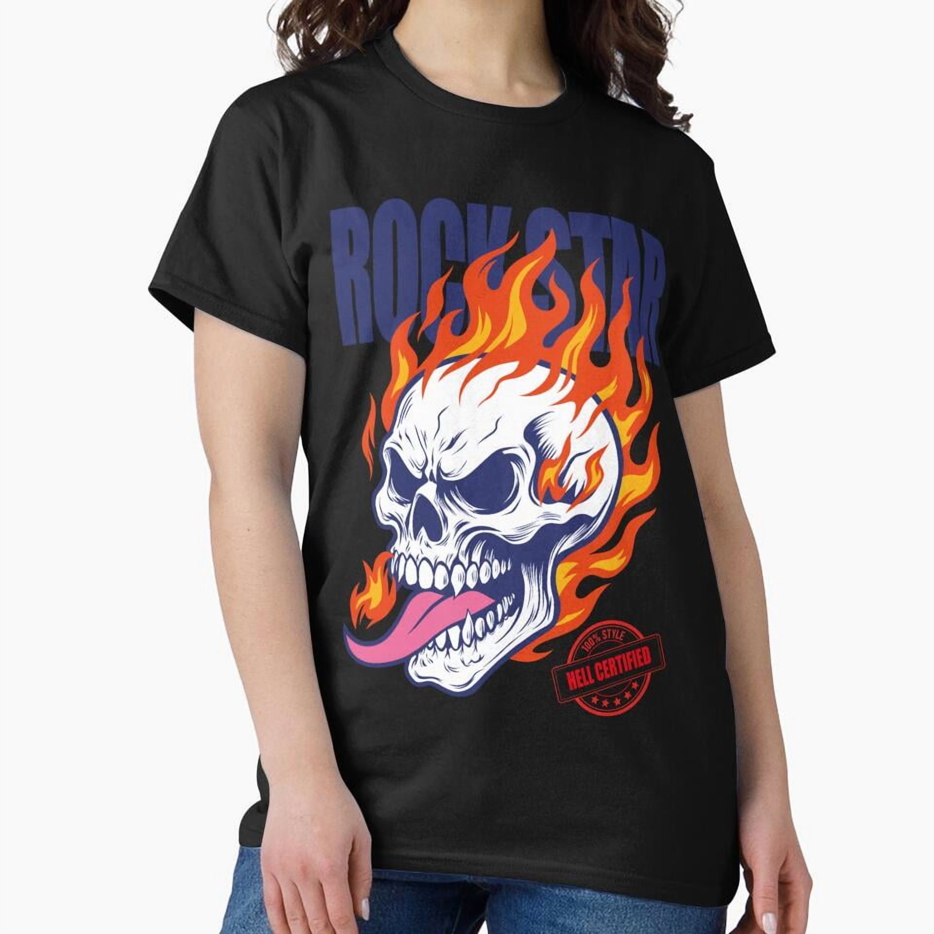 Rockstar Funny Musician Band Member H38665 Unisex T-Shirt, Up to 5XL ...