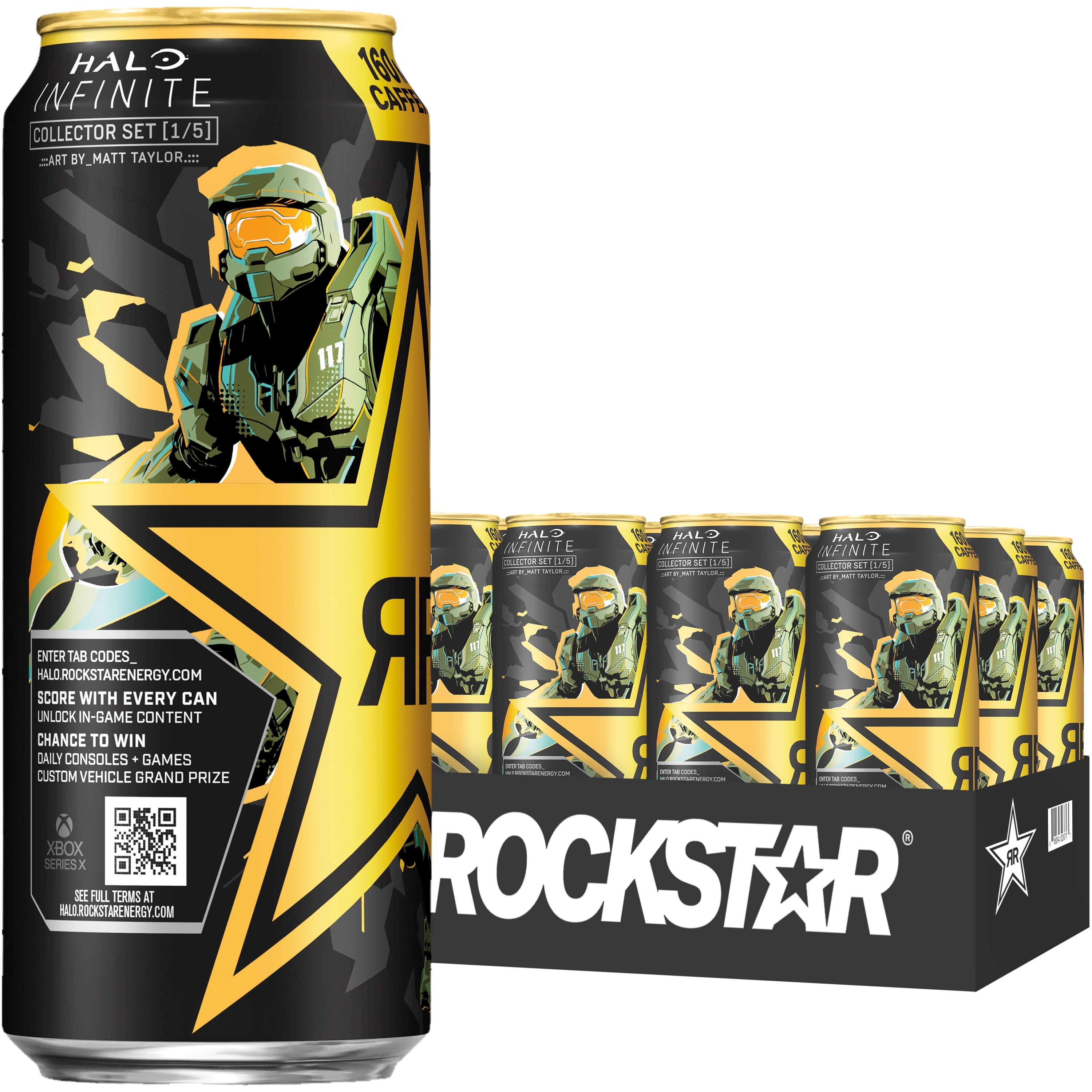 Rockstar Sugar-Free Original Energy Drink with B-vitamins, Guarana ...