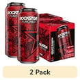 (2 pack) Rockstar Punched Fruit Punch Energy Drink, 16 oz, 4 Pack Cans ...