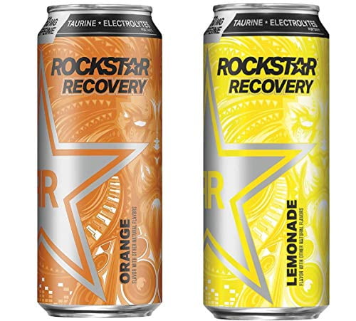 Rockstar Recovery Energy + Hydration Non Carbonated Energy Drinks 2021 ...
