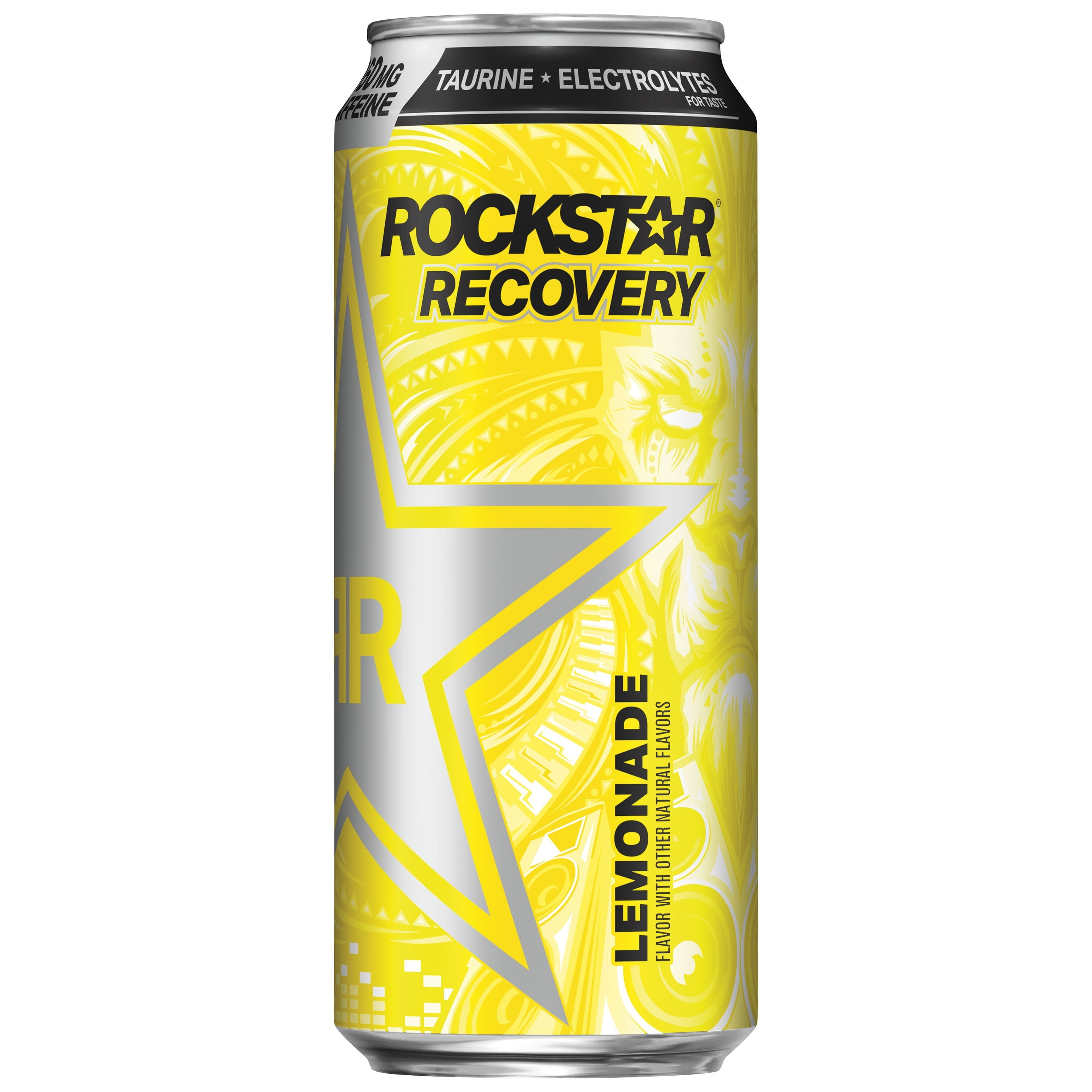 Rockstar Recovery Lemonade Energy Drink, 16 fl oz Can - Walmart.com