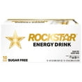 Rockstar Sugar-Free Energy Drink, 16 fl oz, 10 Count Cans - Walmart.com