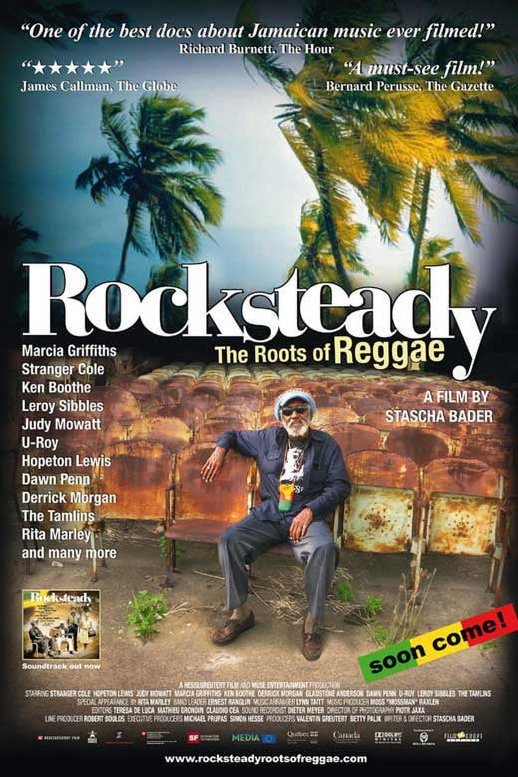 Rocksteady: The Roots of Reggae - movie POSTER (Style A) (27" x 40 ...