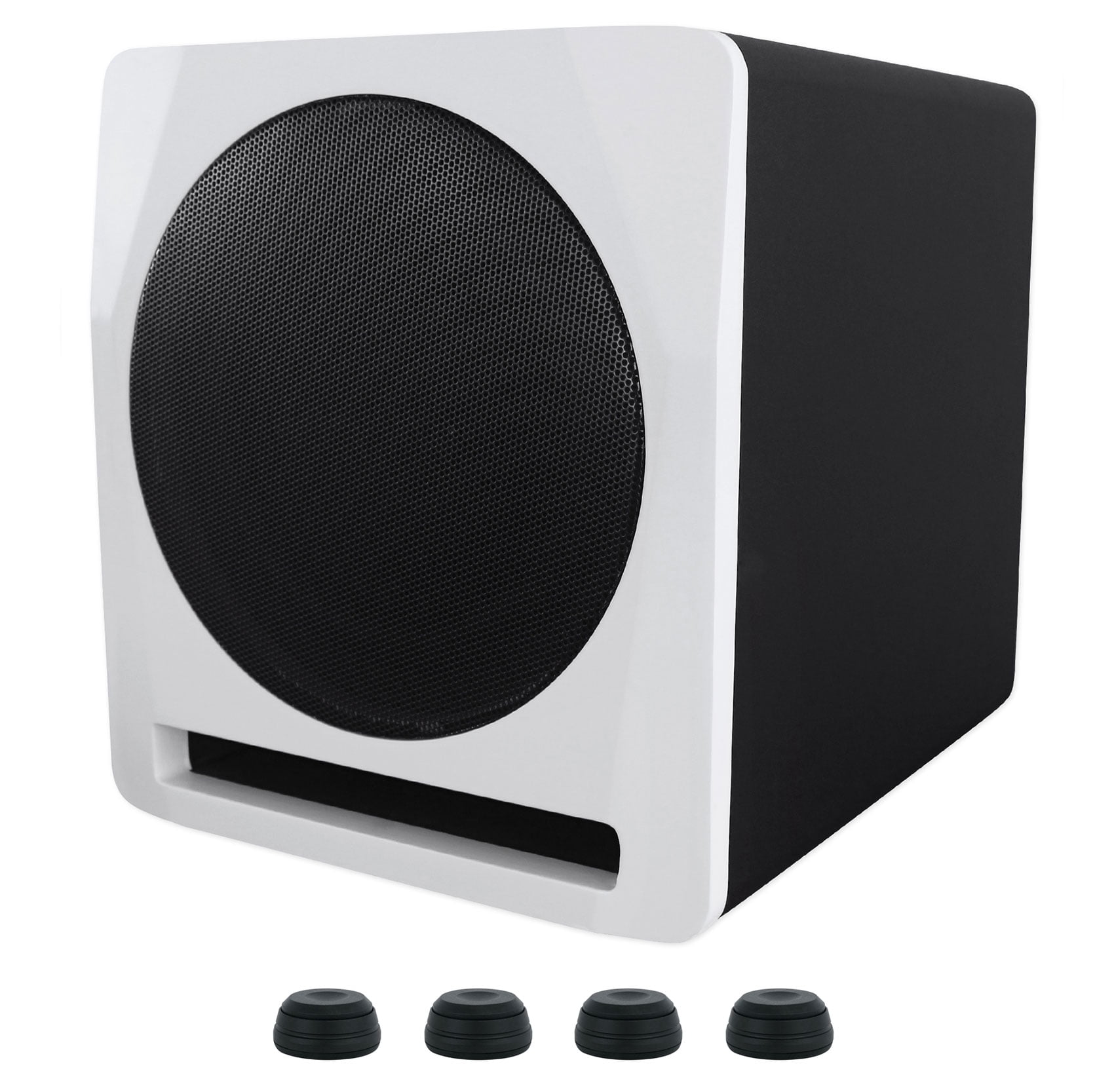 Rockville APM10W 10" 400w Powered Studio Subwoofer Pro Sub + Isolation ...