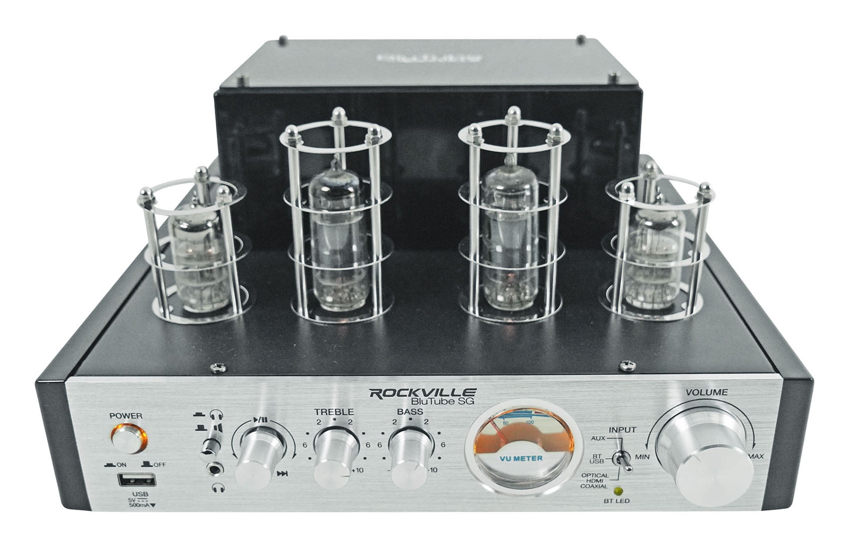 Rockville BluTube SG Home Amp: 70w Tube Amplifier/Theatre Stereo ...