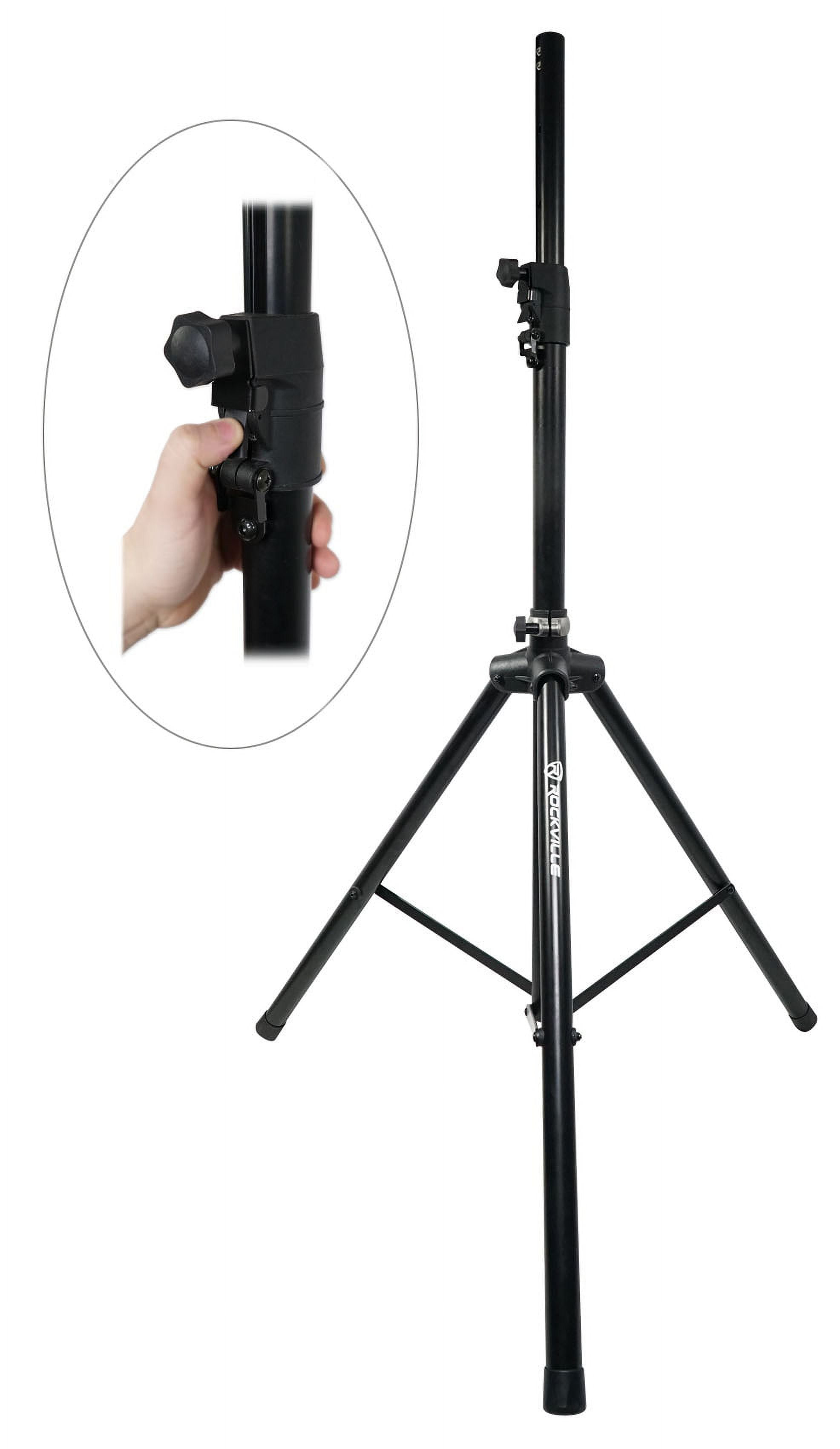 Rockville Tripod Speaker Stand, Hydraulic Air Lift and Lowering ...
