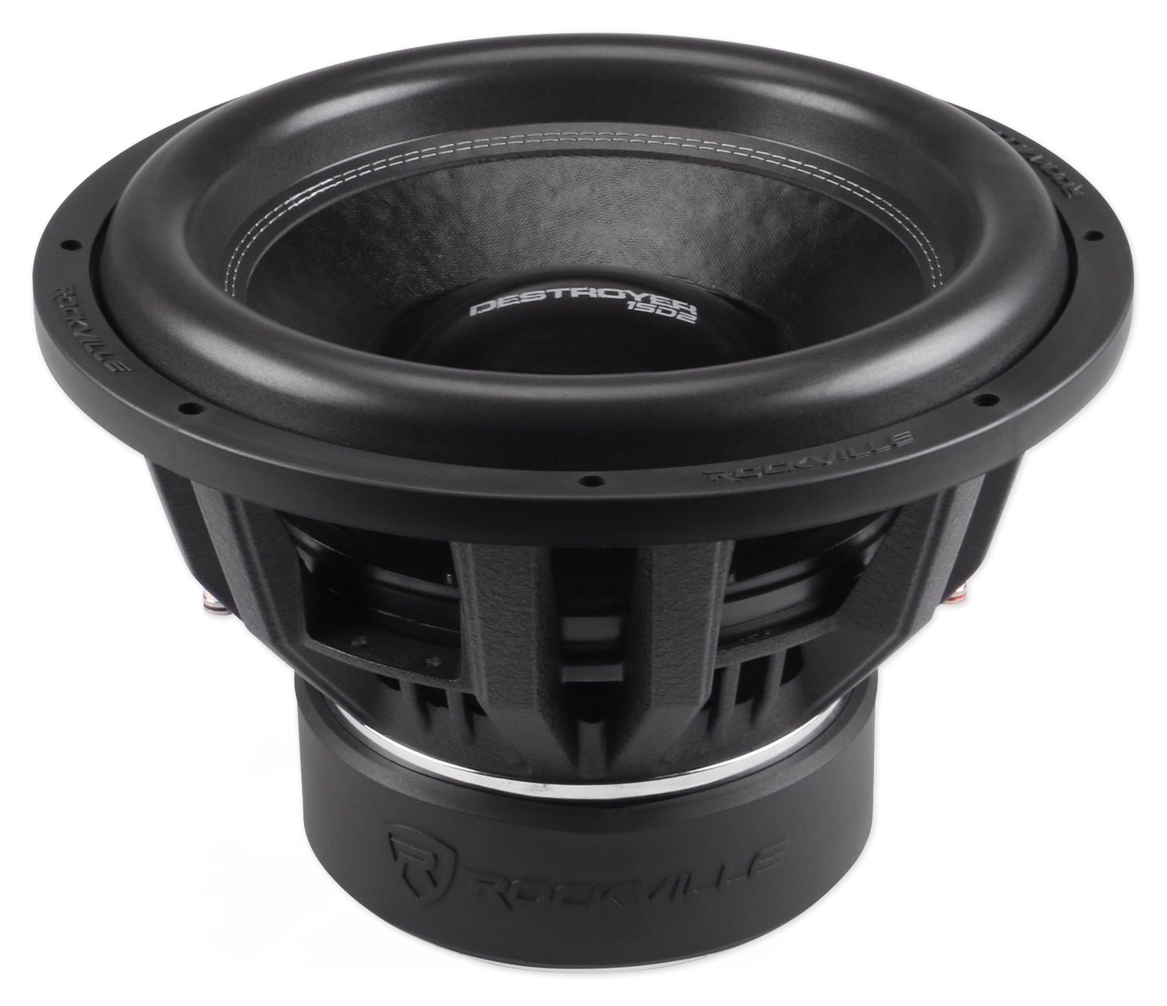Rockville 15" Sub Bass Destroyer 15D2 Competition Car Audio Subwoofer ...