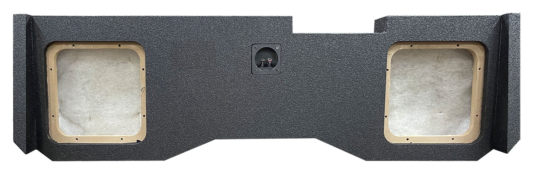 Rockville Dual 10" Square Sub Box For 2014-Up GMC/Chevy Sierra ...