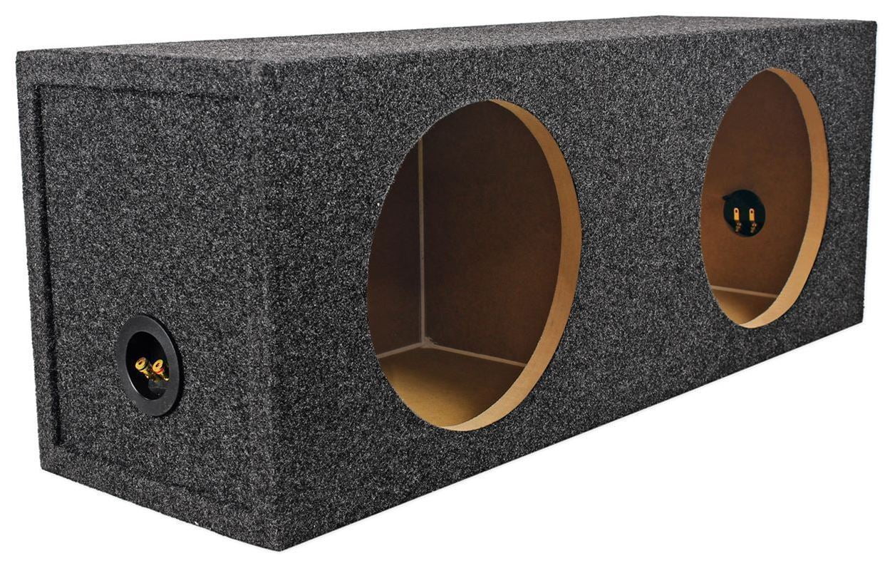Rockville Dual Sub Box Enclosure For (2) 44CWCD104 Kicker CompC 10 ...