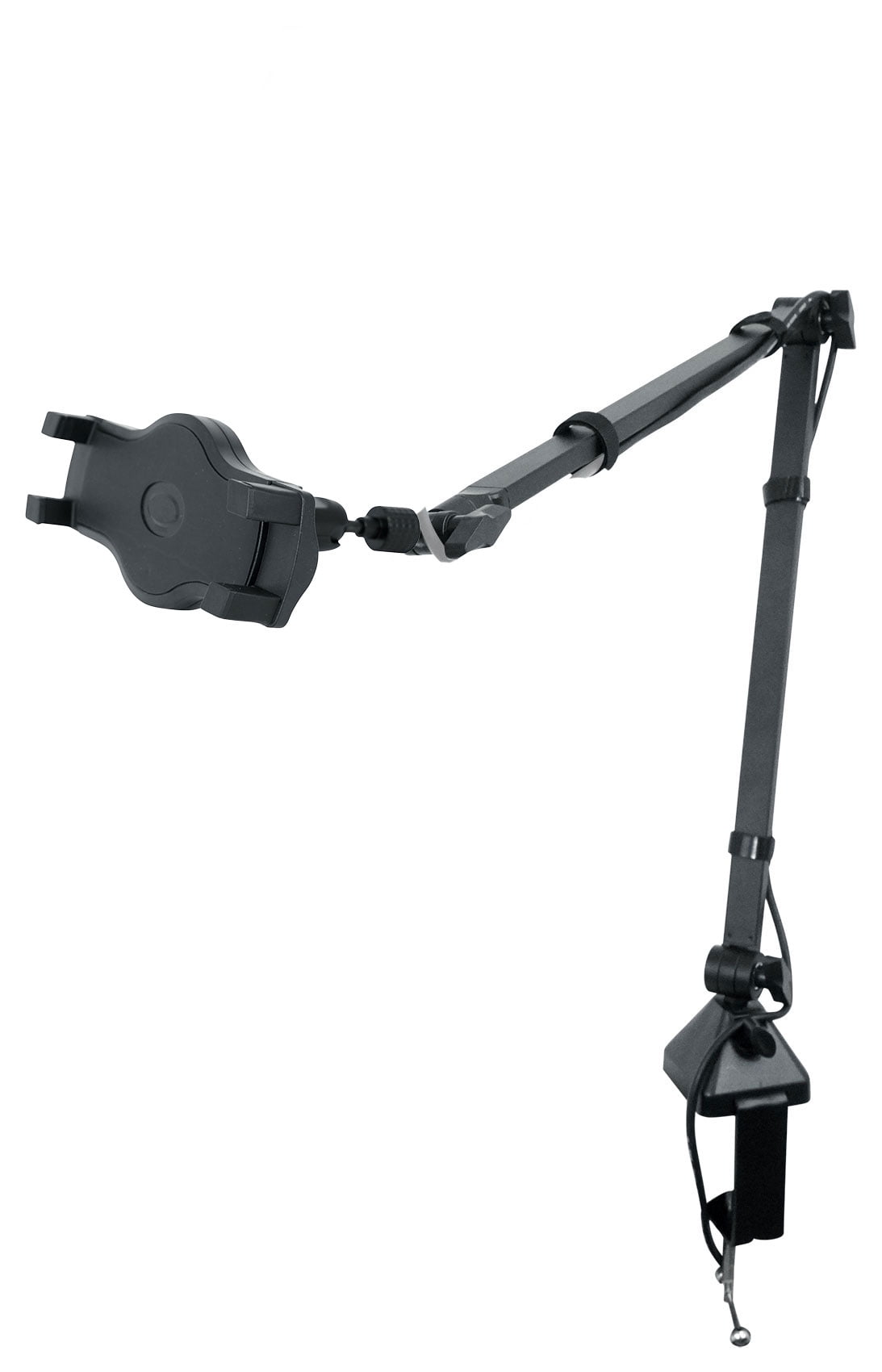 Rockville R-BOOM 34 34" Boom Arm Studio Mic Stand+Desk Clamp+iPad ...